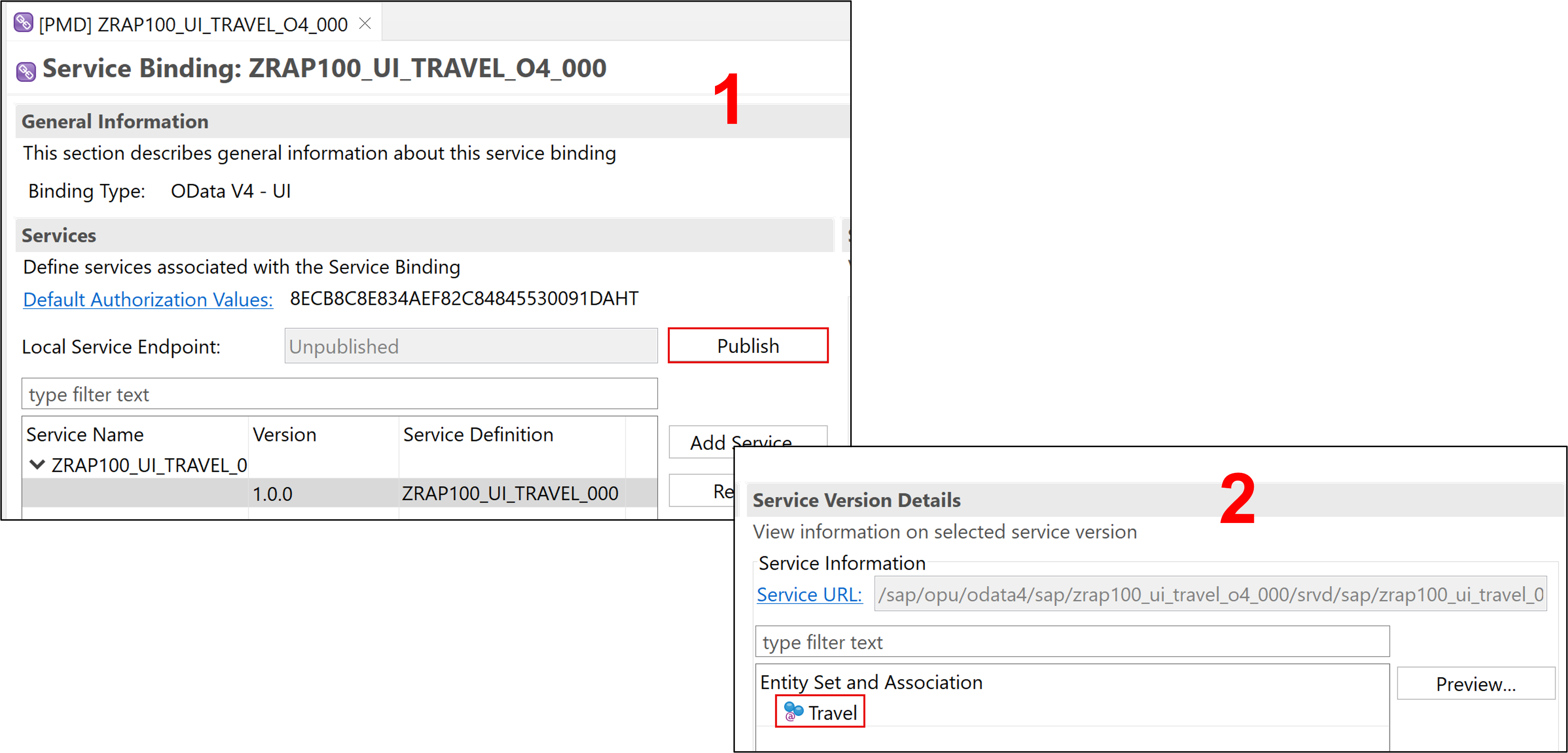 Create Database Table and Generate UI Service | SAP Tutorials
