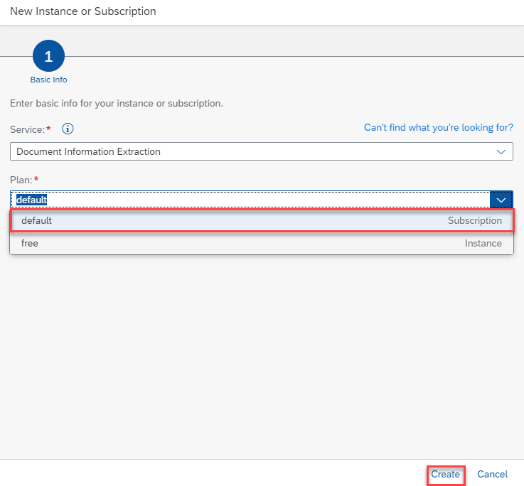 Use Free Tier To Subscribe To Document Information Extraction Ui Sap Tutorials
