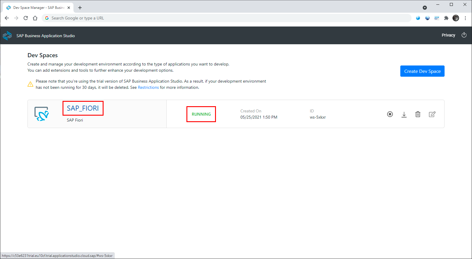 Generate An Sap Fiori Elements Application Based On A Rap Based Service Sap Tutorials