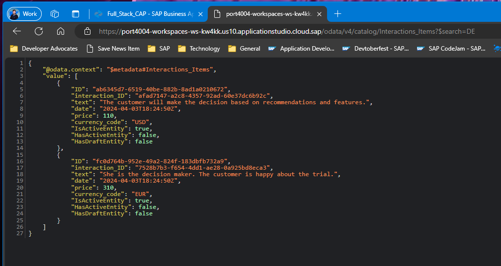 Create A User Interface With Cap Sap Hana Cloud Sap Tutorials