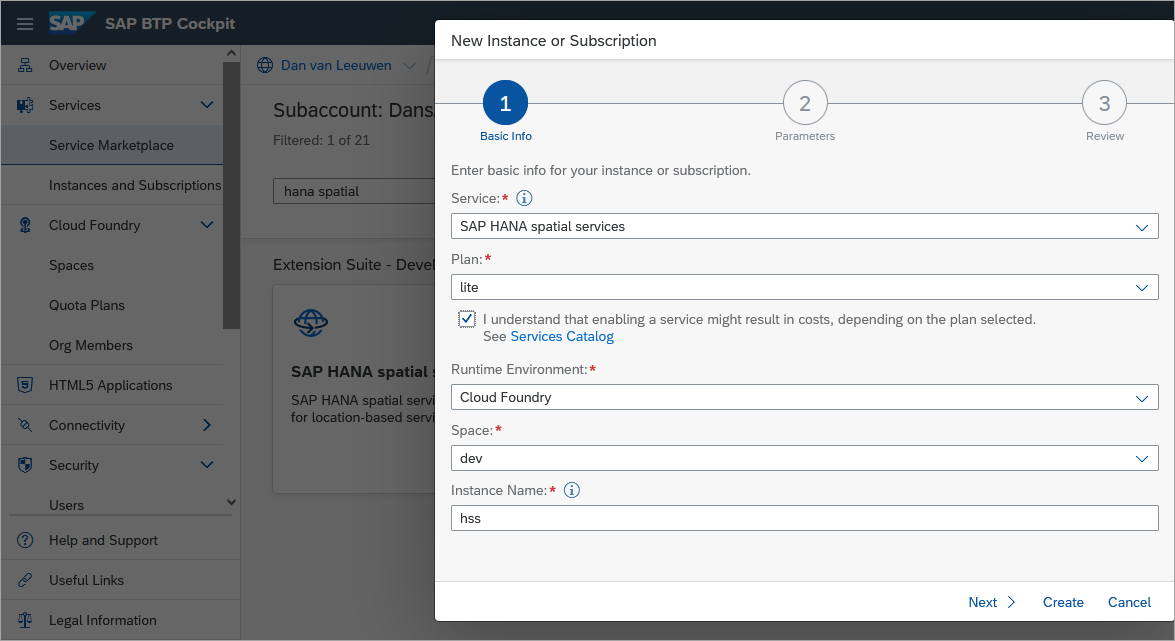 Access Sap Hana Spatial Service Apis Sap Tutorials
