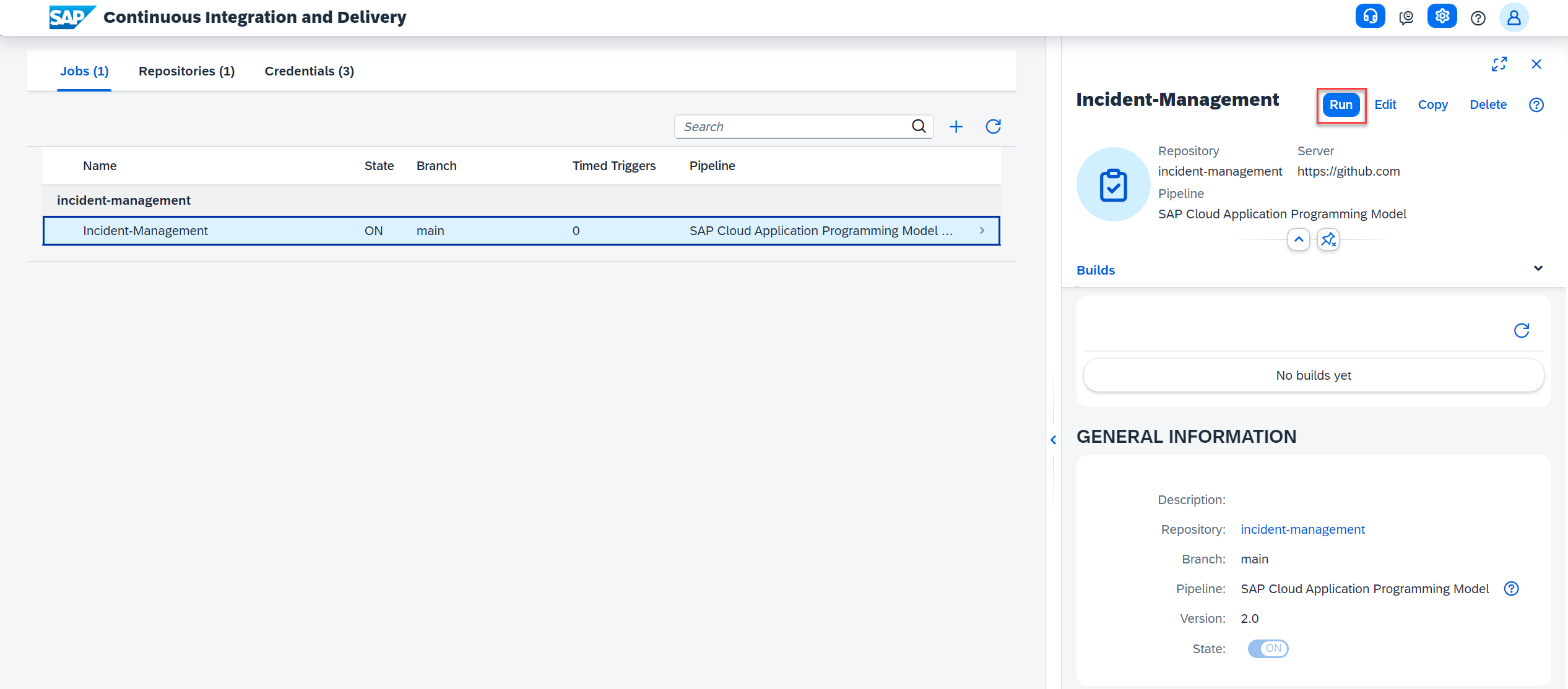 Set Up a CI/CD Pipeline for SAP BTP, Cloud Foundry Runtime | SAP Tutorials