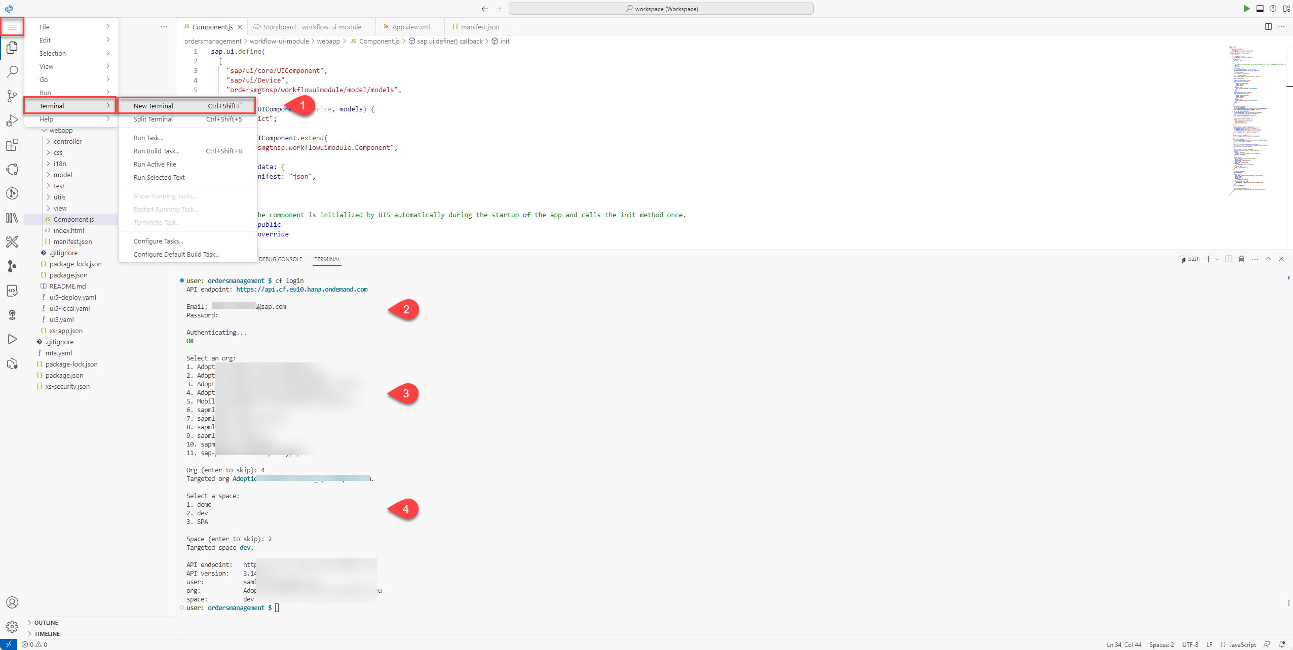 Create An Sap Ui5 Task For A Business Process Sap Tutorials