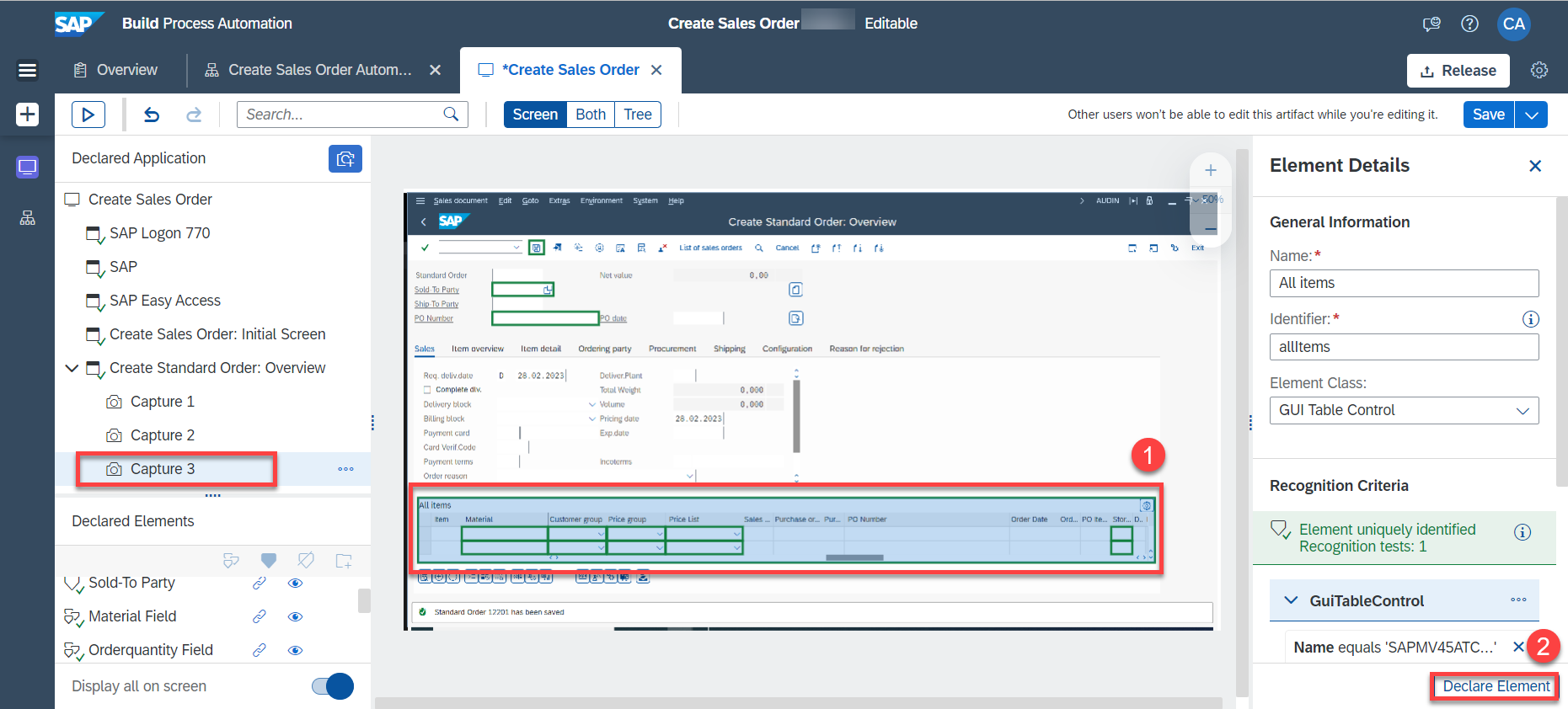 Customize Automation Generated Through Recorder Sap Tutorials